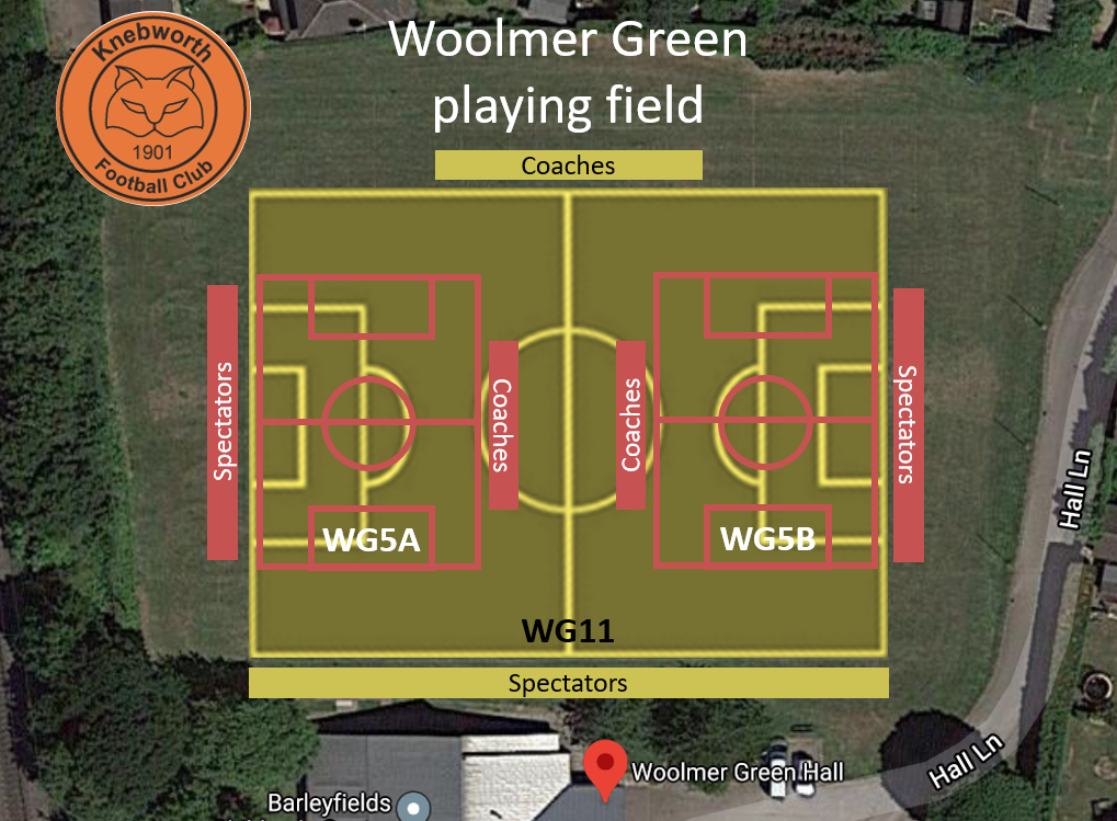 Facilities: Woolmer Green Playing Field – Knebworth FC
